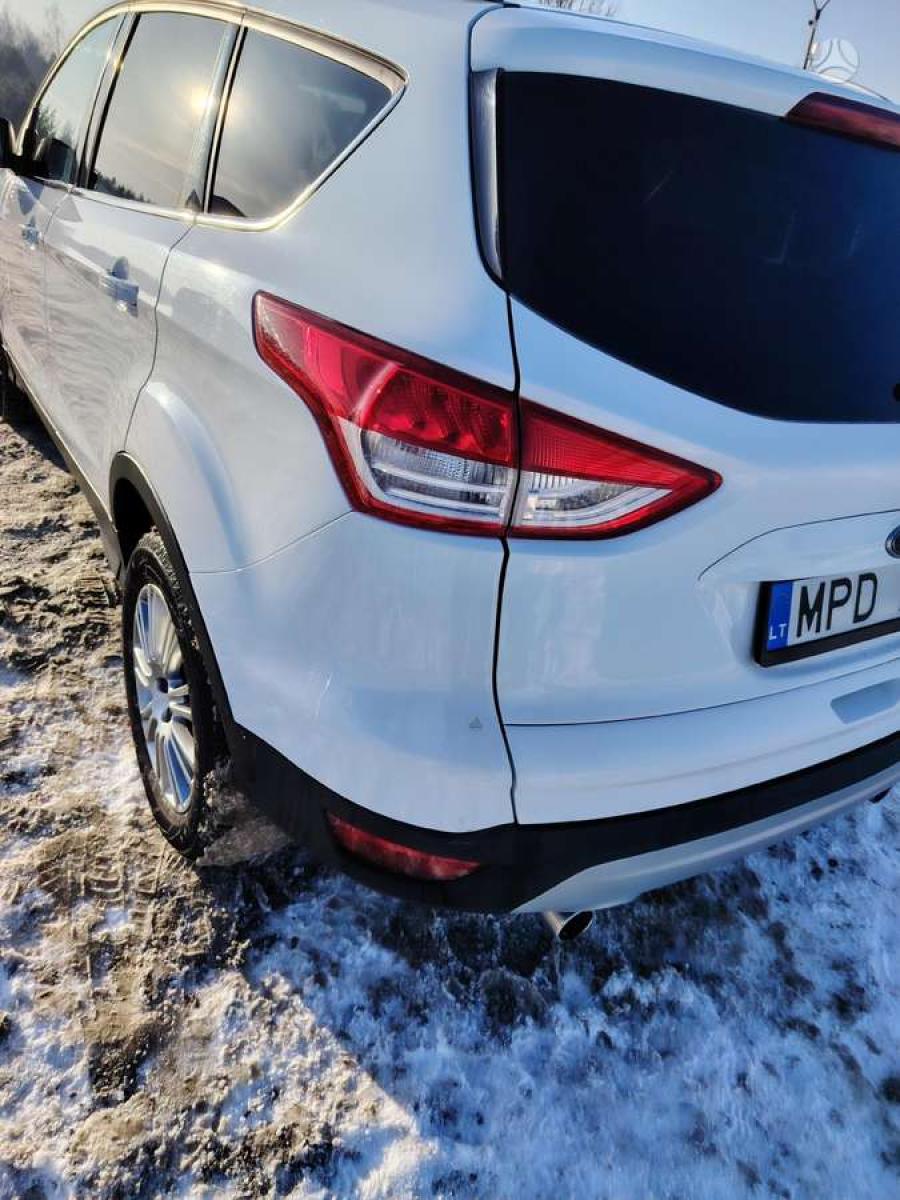 Balts Ford Kuga 2014 Utena, ar dzinēja tilpumu 2.00 L un nobraukumu 248 tūkst. km par 5800 €, foto 7 vietnē AUTOMOTO.COM.LV