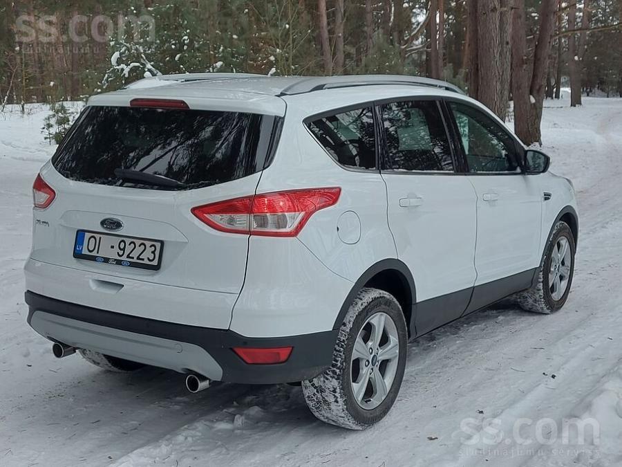 Balts Ford Kuga 2014 Daugavpils, ar dzinēja tilpumu 2.00 L un nobraukumu 156 tūkst. km par 7250 €, foto 6 vietnē AUTOMOTO.COM.LV