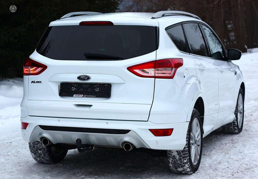Balts Ford Kuga 2014 Kretinga, ar dzinēja tilpumu 2.00 L un nobraukumu 154 tūkst. km par 8499 €, foto 17 vietnē AUTOMOTO.COM.LV