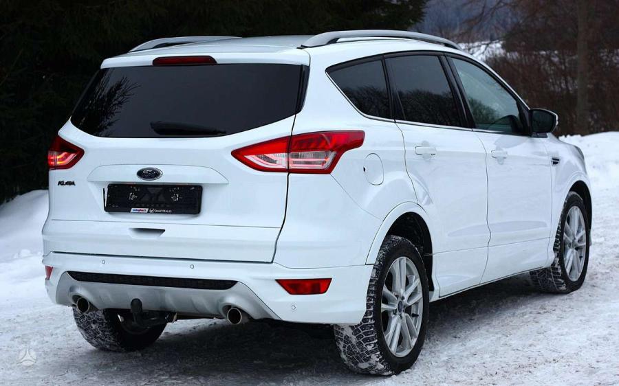 Balts Ford Kuga 2014 Kretinga, ar dzinēja tilpumu 2.00 L un nobraukumu 154 tūkst. km par 8499 €, foto 18 vietnē AUTOMOTO.COM.LV