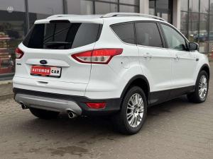 White Ford Kuga 2014 in Vilnius, with an engine capacity of 2.00 L and mileage of 238 thousand km for 5950 €, photo 6 on AUTOMOTO.COM.LV