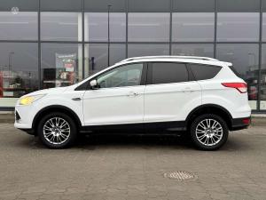 White Ford Kuga 2014 in Vilnius, with an engine capacity of 2.00 L and mileage of 238 thousand km for 5950 €, photo 8 on AUTOMOTO.COM.LV