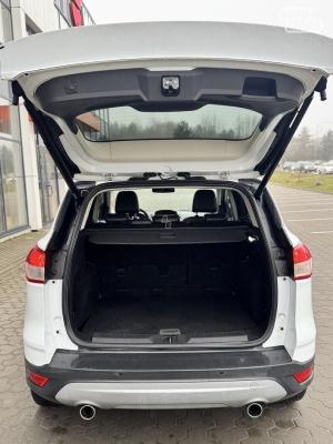 White Ford Kuga 2014 in Vilnius, with an engine capacity of 2.00 L and mileage of 238 thousand km for 5950 €, photo 11 on AUTOMOTO.COM.LV