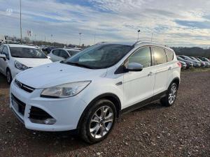 White Ford Kuga 2014 in Siauliai, with an engine capacity of 2.00 L and mileage of 250 thousand km for 6500 €, photo  on AUTOMOTO.COM.LV