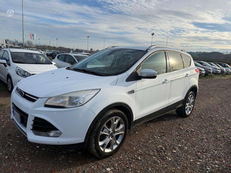 Balts Ford Kuga 2014 Šauļi, ar dzinēja tilpumu 2.00 L un nobraukumu 250 tūkst. km par 6500 €, foto 1 vietnē AUTOMOTO.COM.LV