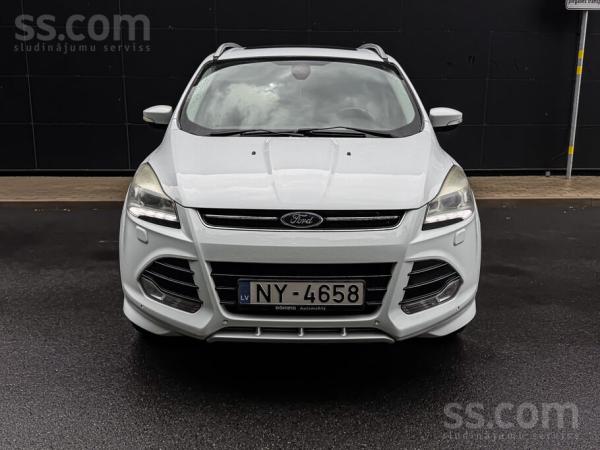 Balts Ford Kuga 2014 Jelgava, ar dzinēja tilpumu 2.00 L un nobraukumu 240 tūkst. km par 7995 €, foto 2 vietnē AUTOMOTO.COM.LV