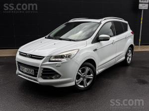 Balts Ford Kuga 2014 Jelgava, ar dzinēja tilpumu 2.00 L un nobraukumu 240 tūkst. km par 7995 €, foto 4 vietnē AUTOMOTO.COM.LV