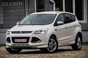 Balts Ford Kuga 2014 Tukums, ar dzinēja tilpumu 2.00 L un nobraukumu 166 tūkst. km par 9500 €, foto  vietnē AUTOMOTO.COM.LV