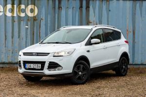Белый Форд Куга 2014 в Рига, объемом двигателя 2.00 л и пробегом 138 тыс. км за 7495 €, фото 6 на AUTOMOTO.COM.LV