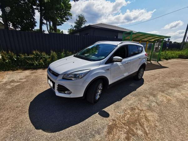 Balts Ford Kuga 2014 Šauļi, ar dzinēja tilpumu 2.00 L un nobraukumu 165 tūkst. km par 8100 €, foto 4 vietnē AUTOMOTO.COM.LV