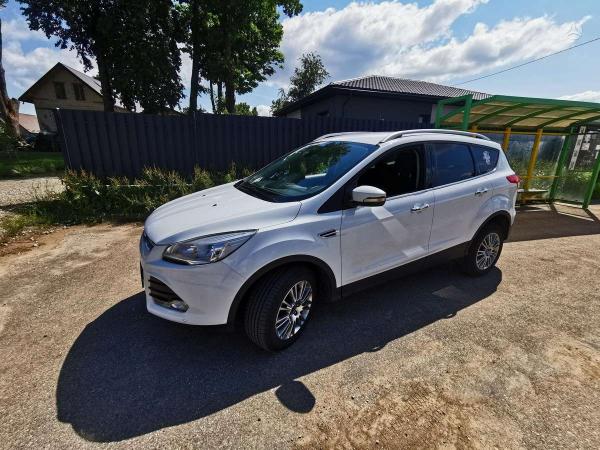 Balts Ford Kuga 2014 Šauļi, ar dzinēja tilpumu 2.00 L un nobraukumu 165 tūkst. km par 8100 €, foto 5 vietnē AUTOMOTO.COM.LV
