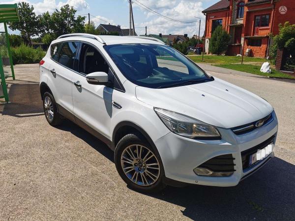 Balts Ford Kuga 2014 Šauļi, ar dzinēja tilpumu 2.00 L un nobraukumu 165 tūkst. km par 8100 €, foto 7 vietnē AUTOMOTO.COM.LV