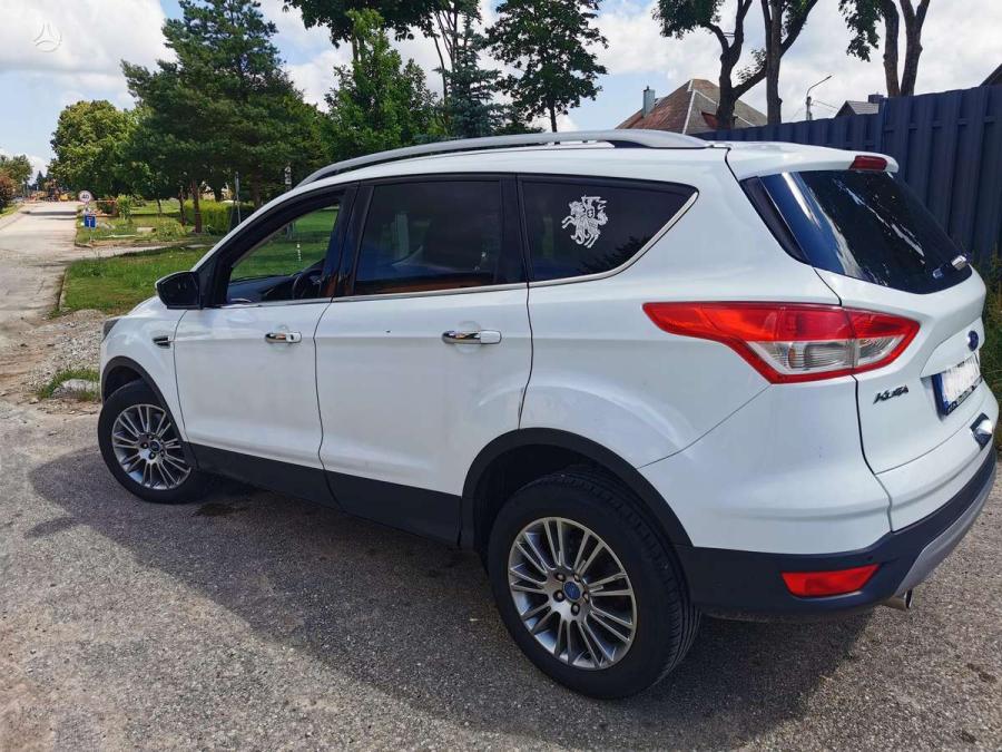 Balts Ford Kuga 2014 Šauļi, ar dzinēja tilpumu 2.00 L un nobraukumu 165 tūkst. km par 8100 €, foto 11 vietnē AUTOMOTO.COM.LV