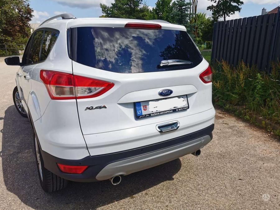 Balts Ford Kuga 2014 Šauļi, ar dzinēja tilpumu 2.00 L un nobraukumu 165 tūkst. km par 8100 €, foto 12 vietnē AUTOMOTO.COM.LV