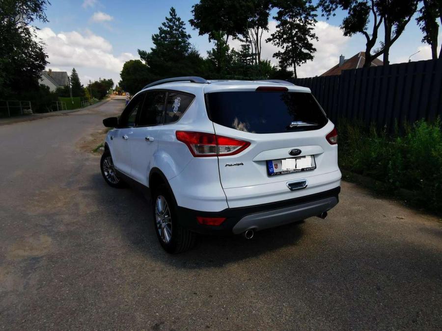 Balts Ford Kuga 2014 Šauļi, ar dzinēja tilpumu 2.00 L un nobraukumu 165 tūkst. km par 8100 €, foto 14 vietnē AUTOMOTO.COM.LV