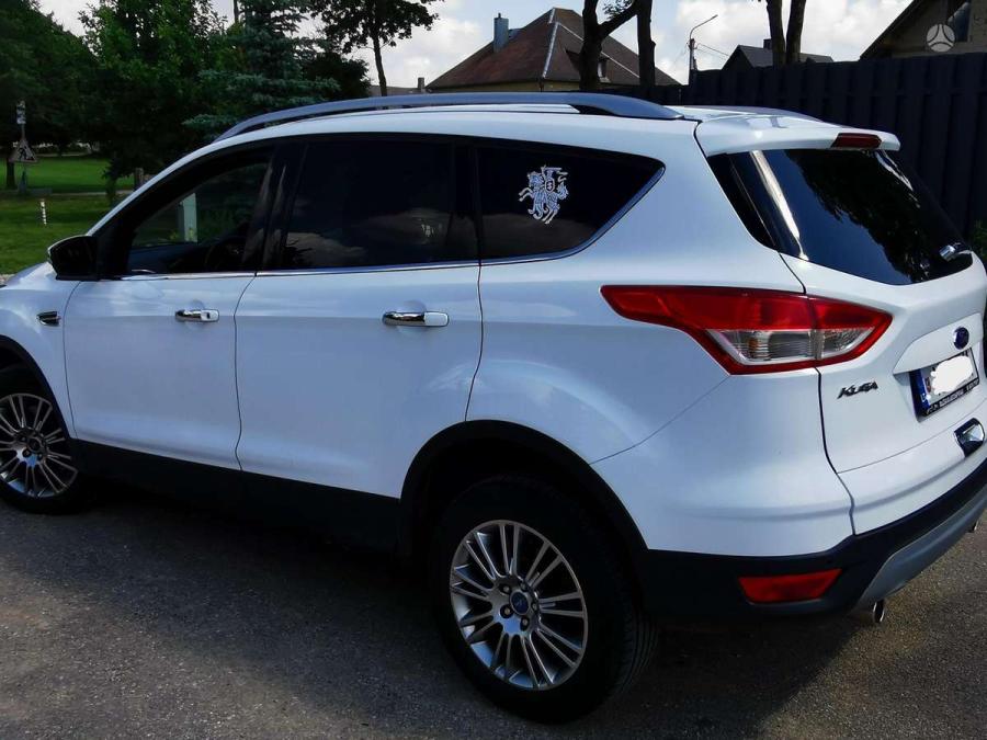 Balts Ford Kuga 2014 Šauļi, ar dzinēja tilpumu 2.00 L un nobraukumu 165 tūkst. km par 8100 €, foto 15 vietnē AUTOMOTO.COM.LV