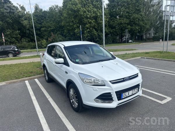 Balts Ford Kuga 2014 Rīga, ar dzinēja tilpumu 1.60 L un nobraukumu 280 tūkst. km par 5950 €, foto 3 vietnē AUTOMOTO.COM.LV