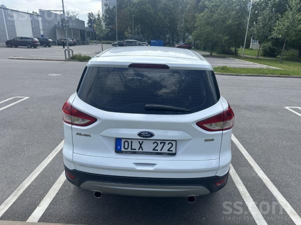 Balts Ford Kuga 2014 Rīga, ar dzinēja tilpumu 1.60 L un nobraukumu 280 tūkst. km par 5950 €, foto 6 vietnē AUTOMOTO.COM.LV