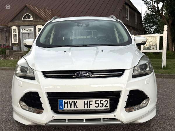 Balts Ford Kuga 2014 Kauņa, ar dzinēja tilpumu 2.00 L un nobraukumu 210 tūkst. km par 7750 €, foto 5 vietnē AUTOMOTO.COM.LV