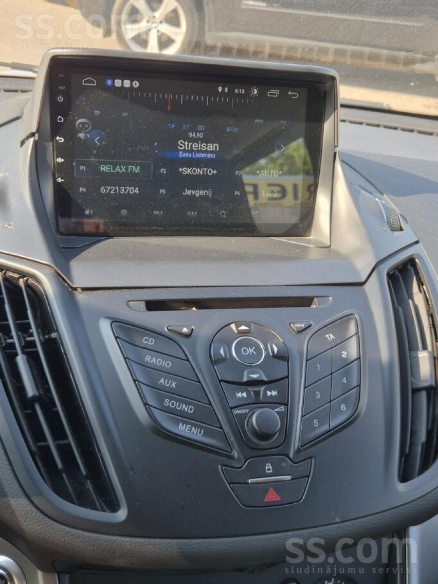 Balts Ford Kuga 2014 Rīga, ar dzinēja tilpumu 2.00 L un nobraukumu 254 tūkst. km par 8490 €, foto 14 vietnē AUTOMOTO.COM.LV