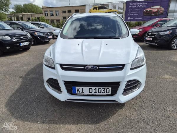 Balts Ford Kuga 2014 Klaipėda, ar dzinēja tilpumu 1.60 L un nobraukumu 125 tūkst. km par 6700 €, foto 2 vietnē AUTOMOTO.COM.LV
