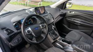 White Ford Kuga 2014 in Riga, with an engine capacity of 2.00 L and mileage of 254 thousand km for 8490 €, photo 11 on AUTOMOTO.COM.LV