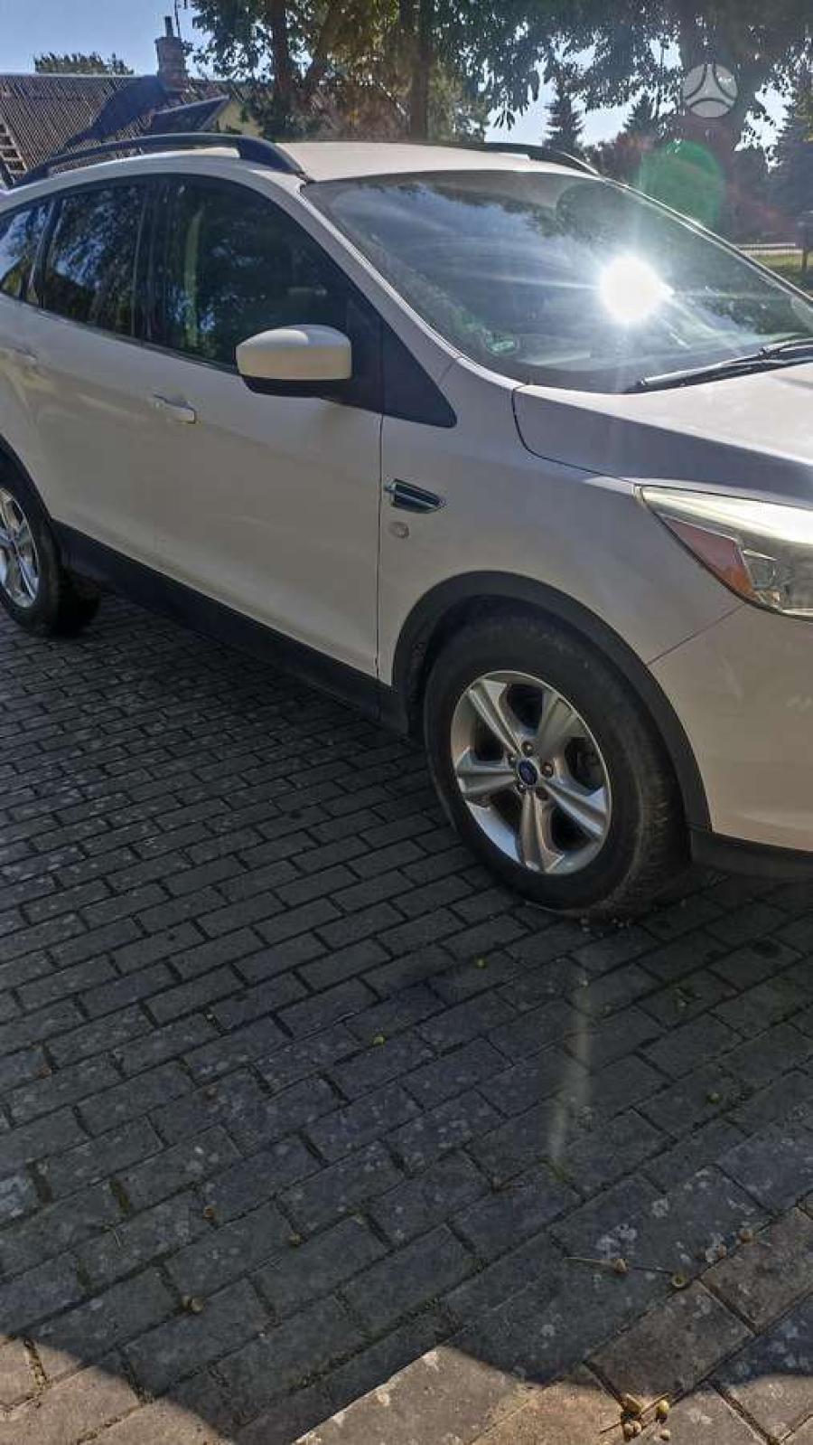 Balts Ford Kuga 2014 Ukmergė, ar dzinēja tilpumu 1.60 L un nobraukumu 170 tūkst. km par 5500 €, foto 4 vietnē AUTOMOTO.COM.LV