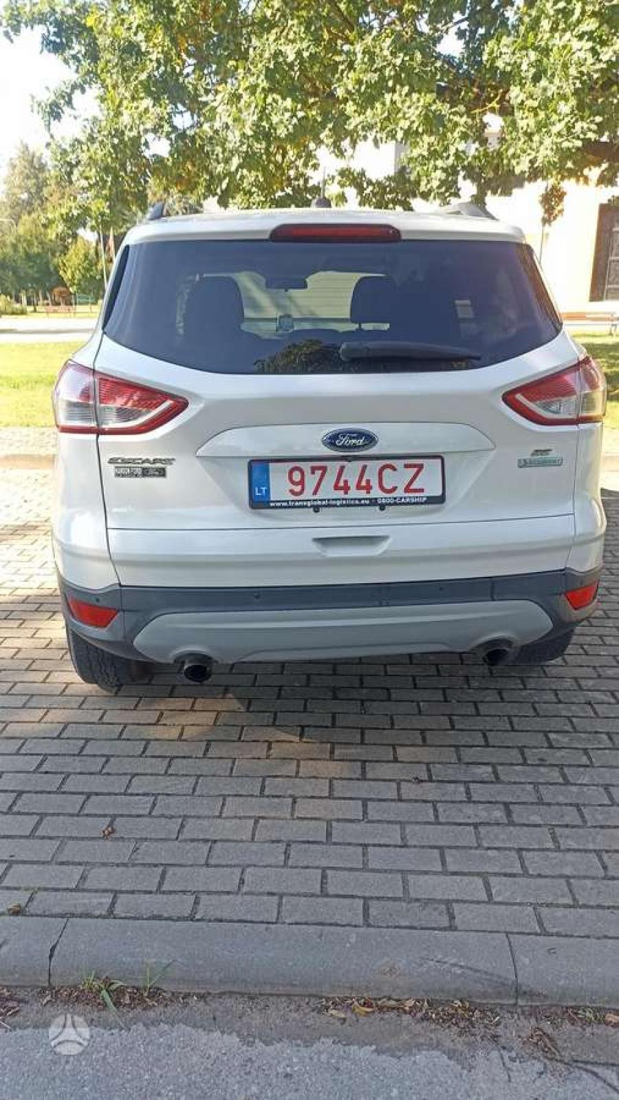 Balts Ford Kuga 2014 Ukmergė, ar dzinēja tilpumu 1.60 L un nobraukumu 170 tūkst. km par 5500 €, foto 5 vietnē AUTOMOTO.COM.LV