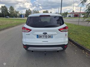 White Ford Kuga 2014 in Taurage, with an engine capacity of 2.00 L and mileage of 108 thousand km for 8200 €, photo 7 on AUTOMOTO.COM.LV