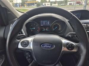 White Ford Kuga 2014 in Taurage, with an engine capacity of 2.00 L and mileage of 108 thousand km for 8200 €, photo 16 on AUTOMOTO.COM.LV