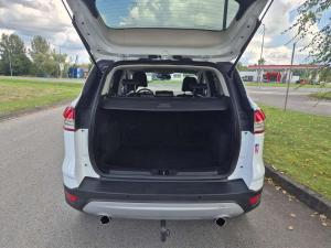 White Ford Kuga 2014 in Taurage, with an engine capacity of 2.00 L and mileage of 108 thousand km for 8200 €, photo 17 on AUTOMOTO.COM.LV