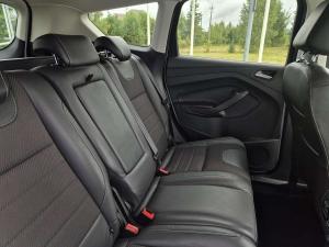 White Ford Kuga 2014 in Taurage, with an engine capacity of 2.00 L and mileage of 266 thousand km for 6800 €, photo 14 on AUTOMOTO.COM.LV