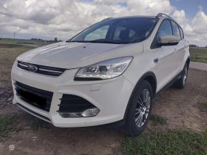 Balts Ford Kuga 2014 Marijampole, ar dzinēja tilpumu 2.00 L un nobraukumu 183 tūkst. km par 5900 €, foto  vietnē AUTOMOTO.COM.LV