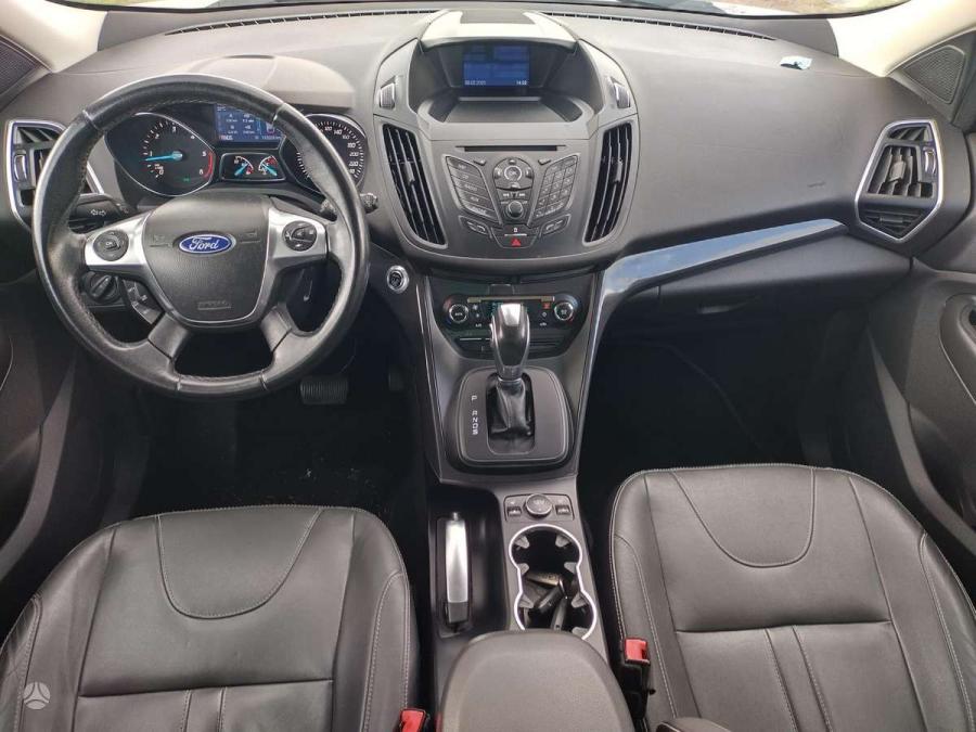 Balts Ford Kuga 2014 Marijampole, ar dzinēja tilpumu 2.00 L un nobraukumu 183 tūkst. km par 5900 €, foto 14 vietnē AUTOMOTO.COM.LV