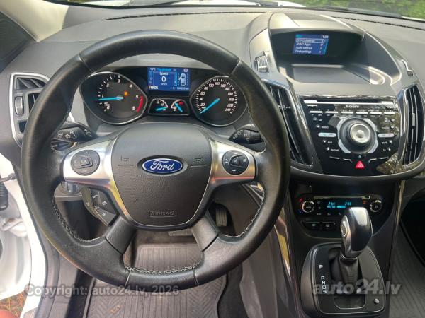 Balts Ford Kuga 2014 Pērnava, ar dzinēja tilpumu 2.00 L un nobraukumu 104 tūkst. km par 11999 €, foto 8 vietnē AUTOMOTO.COM.LV