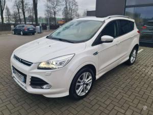 Balts Ford Kuga 2015 Tauragė, ar dzinēja tilpumu 2.00 L un nobraukumu 184 tūkst. km par 8500 €, foto 3 vietnē AUTOMOTO.COM.LV