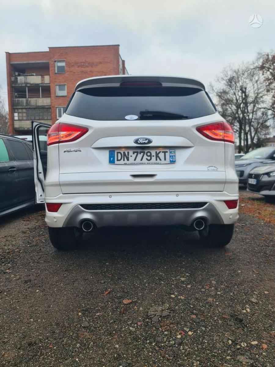 Balts Ford Kuga 2015 Tauragė, ar dzinēja tilpumu 2.00 L un nobraukumu 184 tūkst. km par 8500 €, foto 8 vietnē AUTOMOTO.COM.LV