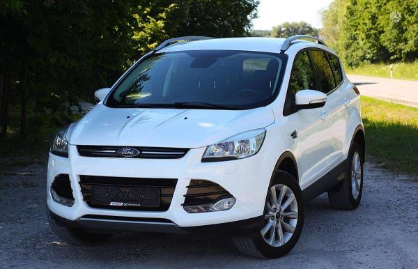 Balts Ford Kuga 2015 Kretinga, ar dzinēja tilpumu 1.50 L un nobraukumu 104 tūkst. km par 7999 €, foto 1 vietnē AUTOMOTO.COM.LV