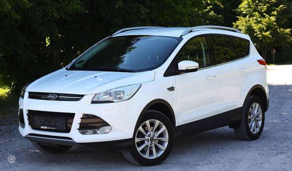 Balts Ford Kuga 2015 Kretinga, ar dzinēja tilpumu 1.50 L un nobraukumu 104 tūkst. km par 7999 €, foto 2 vietnē AUTOMOTO.COM.LV