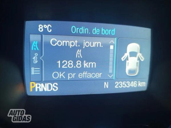 Balts Ford Kuga 2015 Kauņa, ar dzinēja tilpumu 2.00 L un nobraukumu 239 tūkst. km par 5600 €, foto 7 vietnē AUTOMOTO.COM.LV