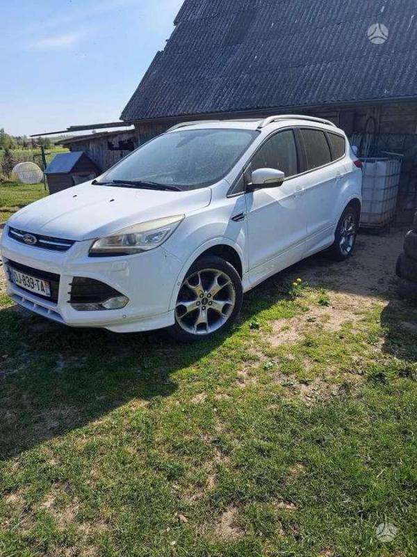 Balts Ford Kuga 2015 Kauņa, ar dzinēja tilpumu 2.00 L un nobraukumu 235 tūkst. km par 5500 €, foto 1 vietnē AUTOMOTO.COM.LV