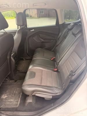 Balts Ford Kuga 2015 Valmiera, ar dzinēja tilpumu 2.00 L un nobraukumu 217 tūkst. km par 8500 €, foto 9 vietnē AUTOMOTO.COM.LV