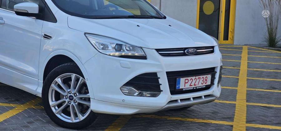 Balts Ford Kuga 2015 Klaipėda, ar dzinēja tilpumu 2.00 L un nobraukumu 113 tūkst. km par 10600 €, foto 4 vietnē AUTOMOTO.COM.LV