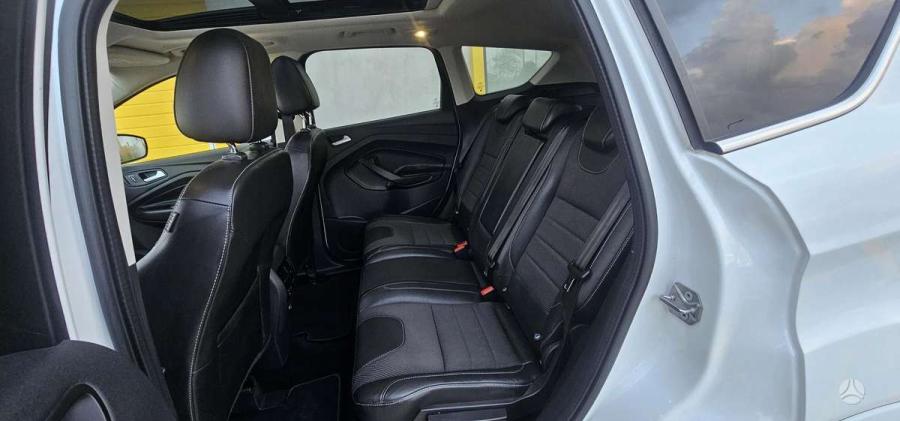 Balts Ford Kuga 2015 Klaipėda, ar dzinēja tilpumu 2.00 L un nobraukumu 113 tūkst. km par 10600 €, foto 20 vietnē AUTOMOTO.COM.LV