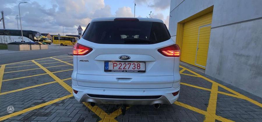 Balts Ford Kuga 2015 Klaipėda, ar dzinēja tilpumu 2.00 L un nobraukumu 113 tūkst. km par 10600 €, foto 26 vietnē AUTOMOTO.COM.LV