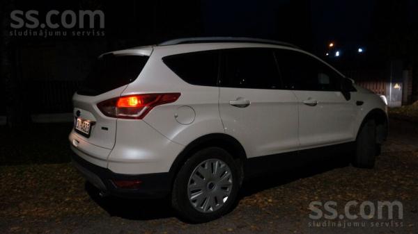 White Ford Kuga 2016 in Jelgava, with an engine capacity of 1.50 L and mileage of 0 thousand km for 9900 €, photo 11 on AUTOMOTO.COM.LV
