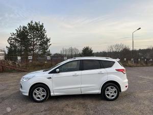 White Ford Kuga 2016 in Alytus, with an engine capacity of 2.00 L and mileage of 210 thousand km for 9000 €, photo 5 on AUTOMOTO.COM.LV