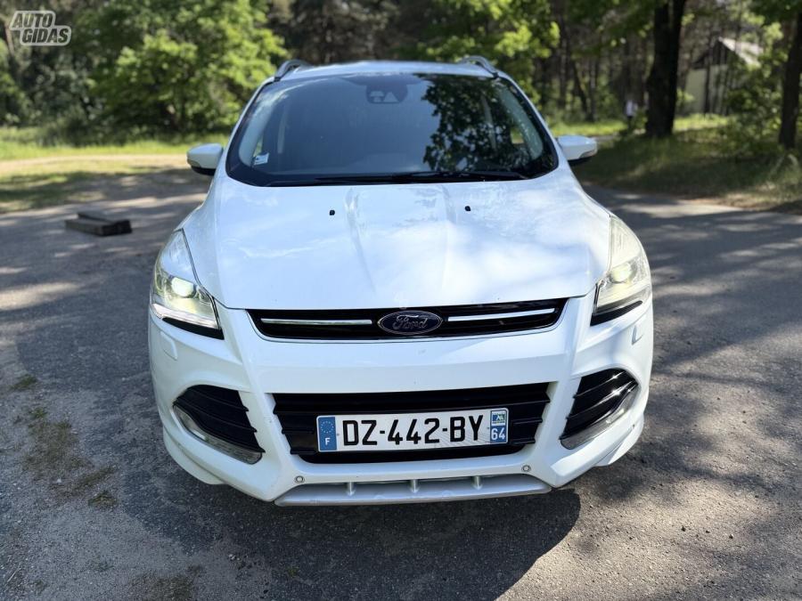 Balts Ford Kuga 2016 Kauņa, ar dzinēja tilpumu 2.00 L un nobraukumu 222 tūkst. km par 4850 €, foto 3 vietnē AUTOMOTO.COM.LV
