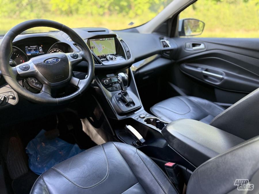 Balts Ford Kuga 2016 Kauņa, ar dzinēja tilpumu 2.00 L un nobraukumu 222 tūkst. km par 4850 €, foto 16 vietnē AUTOMOTO.COM.LV