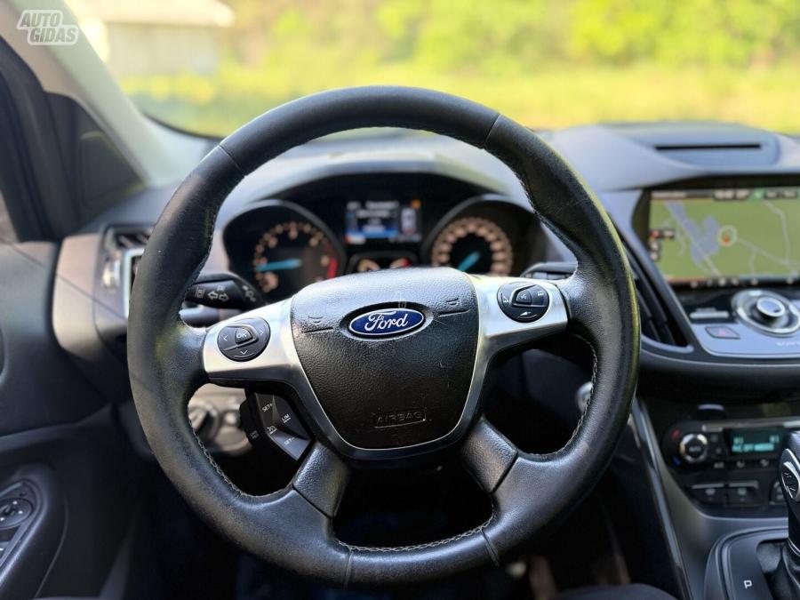 Balts Ford Kuga 2016 Kauņa, ar dzinēja tilpumu 2.00 L un nobraukumu 222 tūkst. km par 4850 €, foto 20 vietnē AUTOMOTO.COM.LV